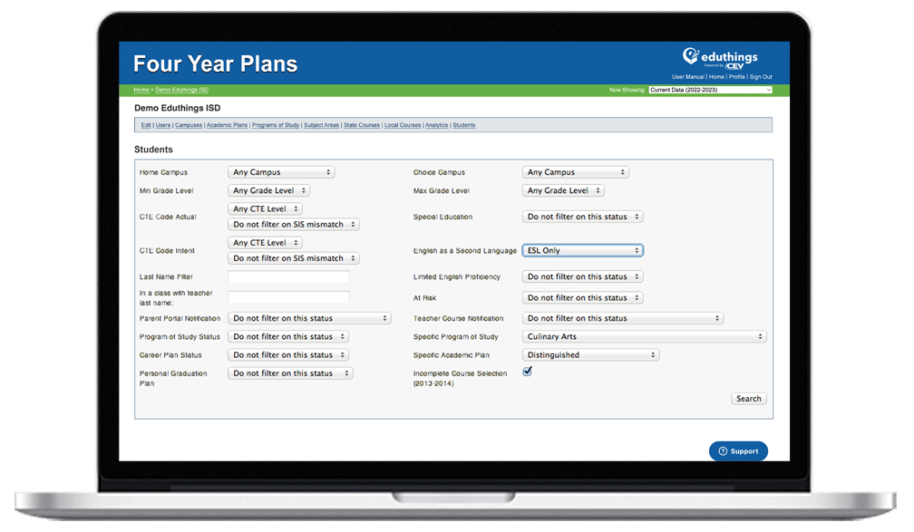 Eduthings Four Year Plans Eduthings Four Year Plans